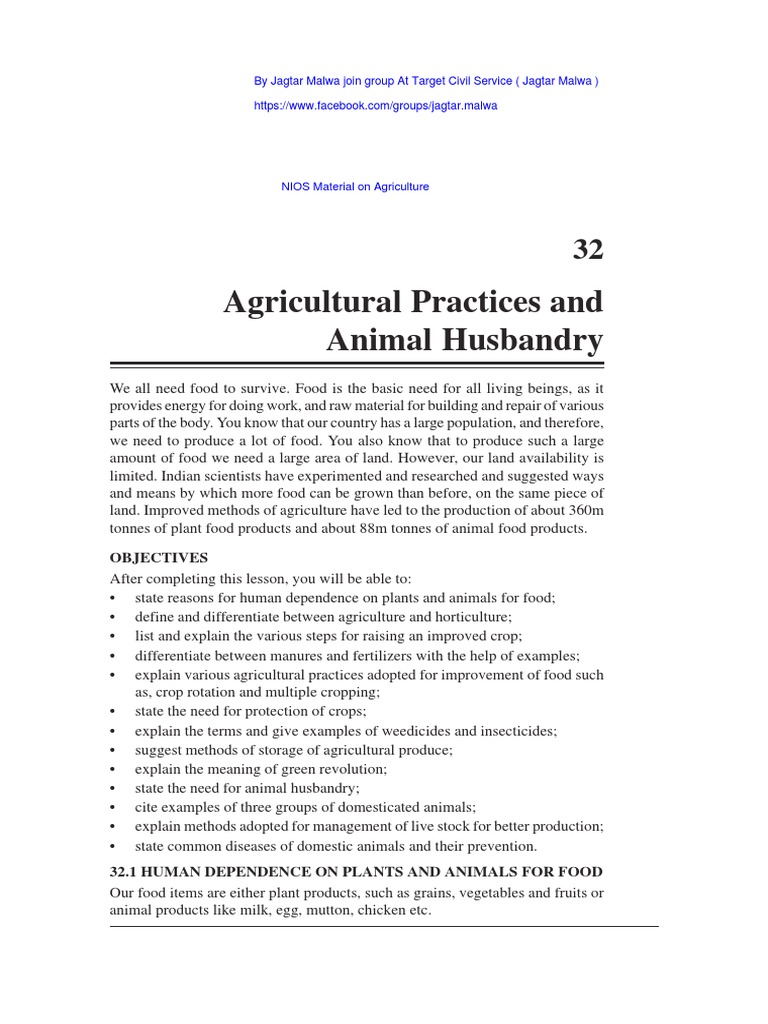 286: Agricultural Practices and Animal Husbandry | PDF | Crop Rotation | Legume