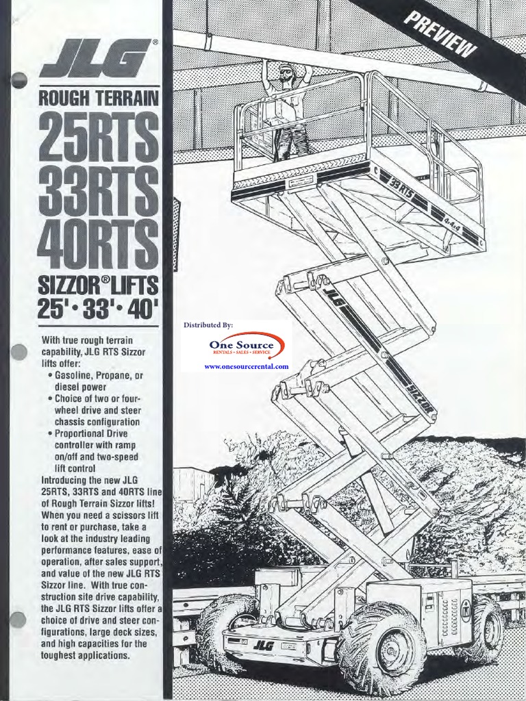 JLG 33rts Specs | PDF