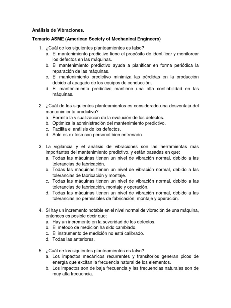 Examen de Certifación ASME Nivel II | PDF | Infrarrojo | Frecuencia