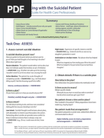 Safe-T Method for Suicide Assessment | PDF | Suicide | Mental Health