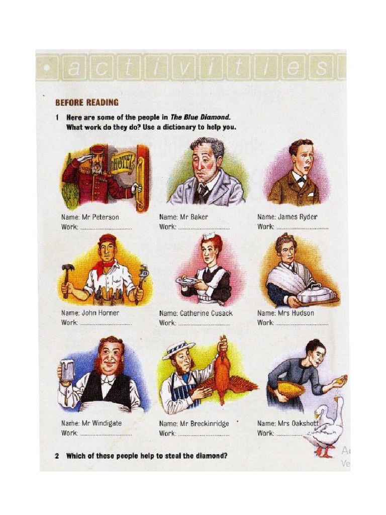 Ejercicios - The Blue Diamond | PDF