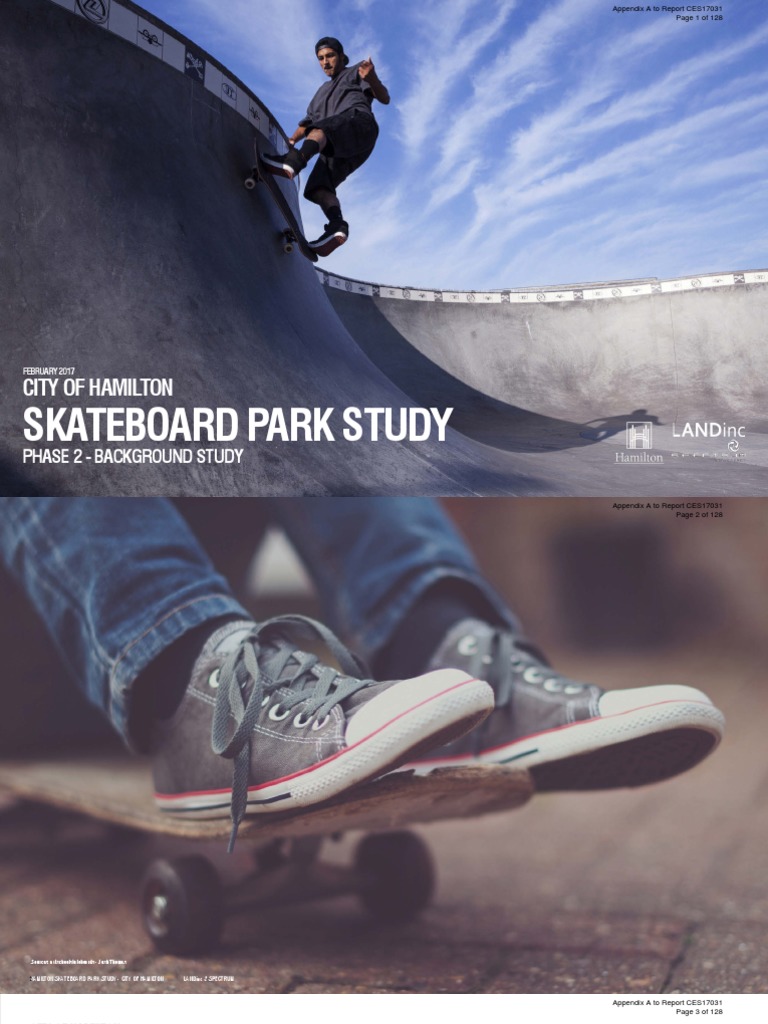 Skateboard Park Study Background Report PDF | PDF | Parks | Sports