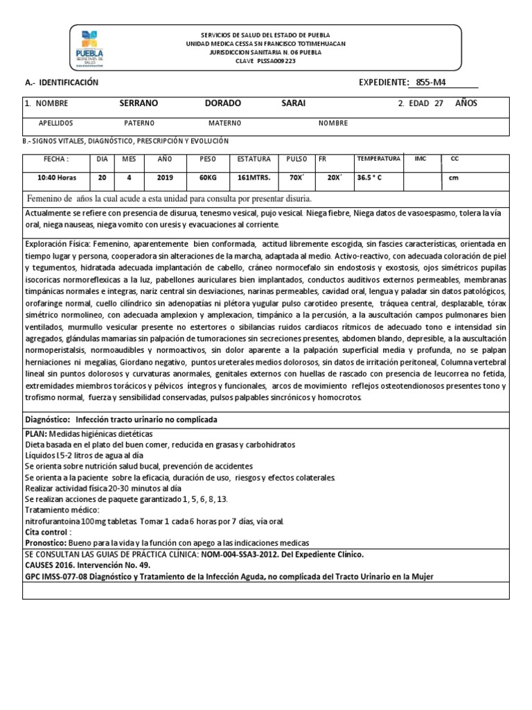 Diagnóstico y Tratamiento IVU Mujer | PDF | Medicina CLINICA | Especialidades Medicas