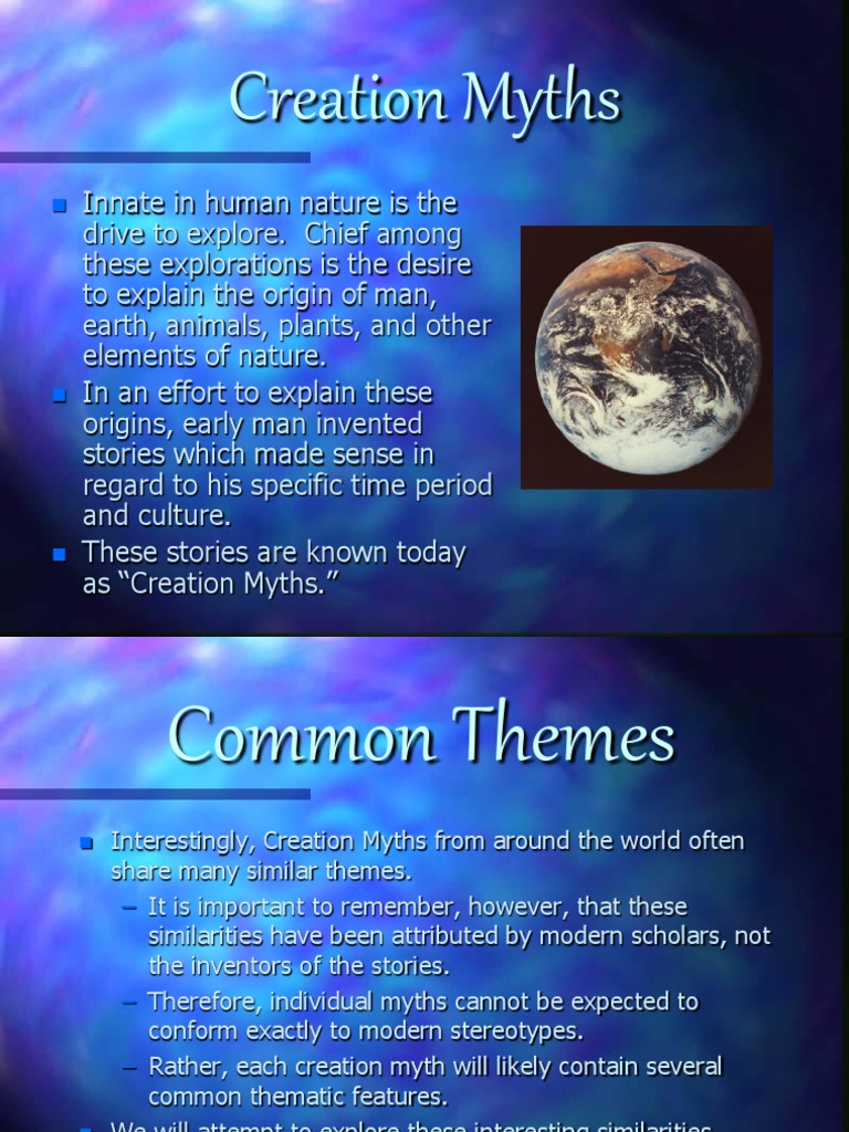Exploring Global Creation Myths | PDF | Creation Myths | Religious ...