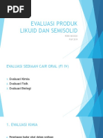 Uji Evaluasi Sediaan Semi Solid | PDF