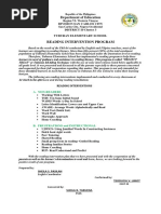 Reading Enhancement Program Guide | PDF | Reading Comprehension | Learning