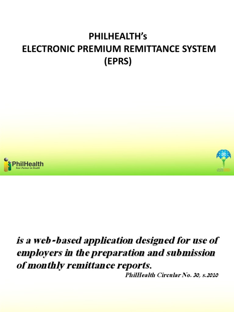 PhilHealth EPRS User Guide for Employers | PDF | Information Technology ...