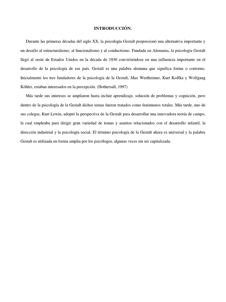 Max Wertheimer y la Psicología Gestalt | PDF | Percepción | Memoria