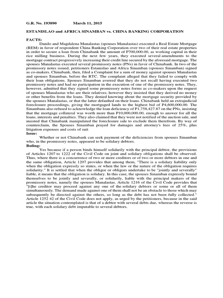 Obli Case Digest | PDF | Negligence | Lawsuit