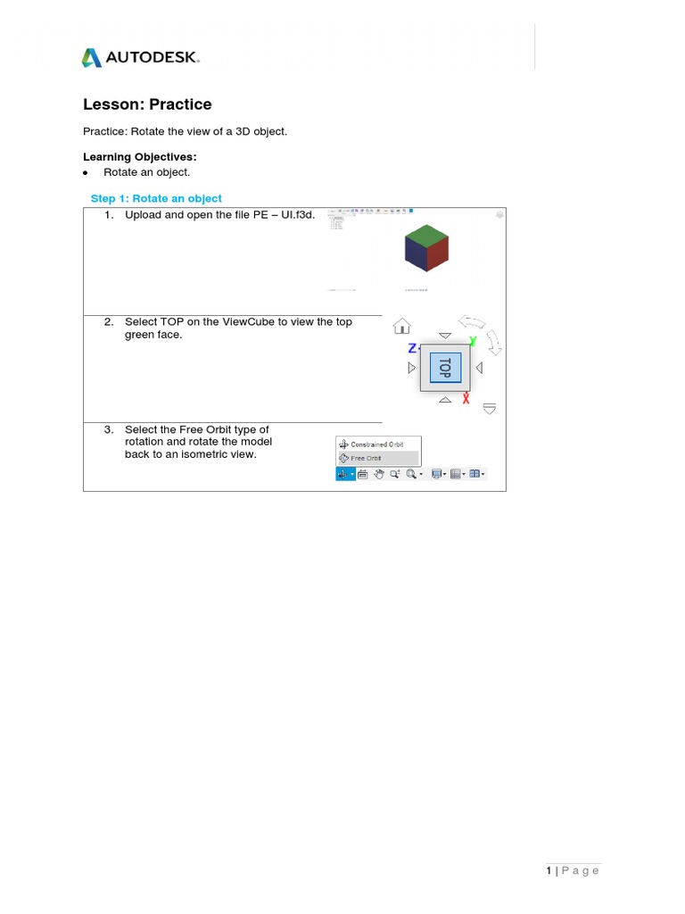 Lesson: Practice: Learning Objectives | PDF | Art | Computers