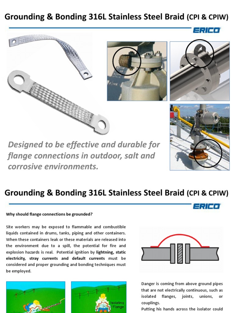 Grounding & Bonding PDF | PDF | Stainless Steel | Corrosion