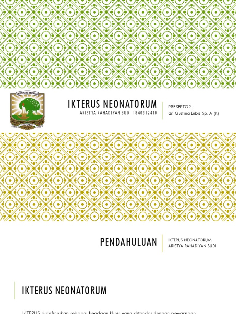 Ikterus Neonatorum | PDF