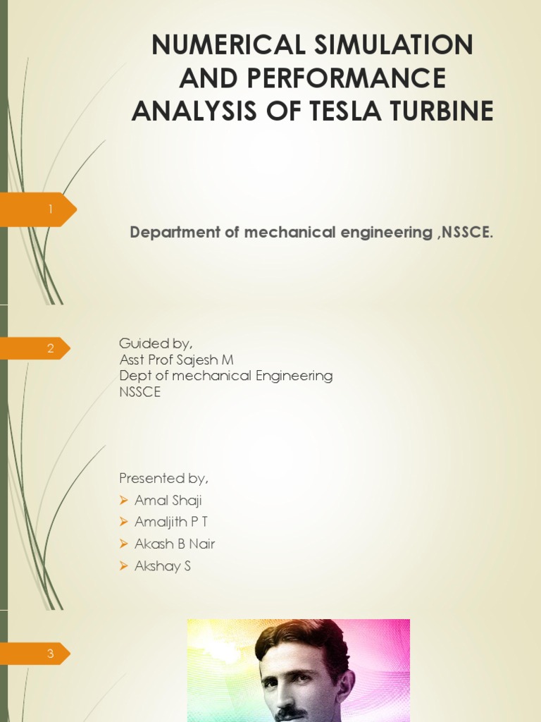 Numerical Simulation and Performance Analysis of Tesla Turbine ...