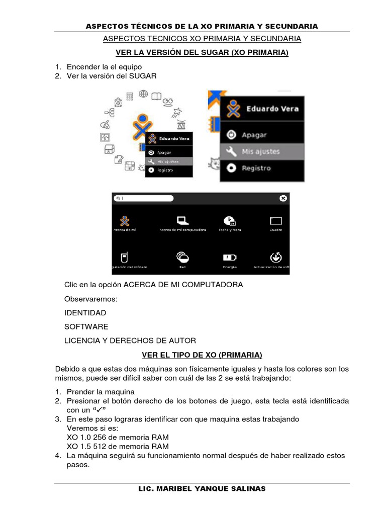 Aspectos Tecnicos Xo Primaria | Descargar gratis PDF | Point and Click | Servidor (Computación)