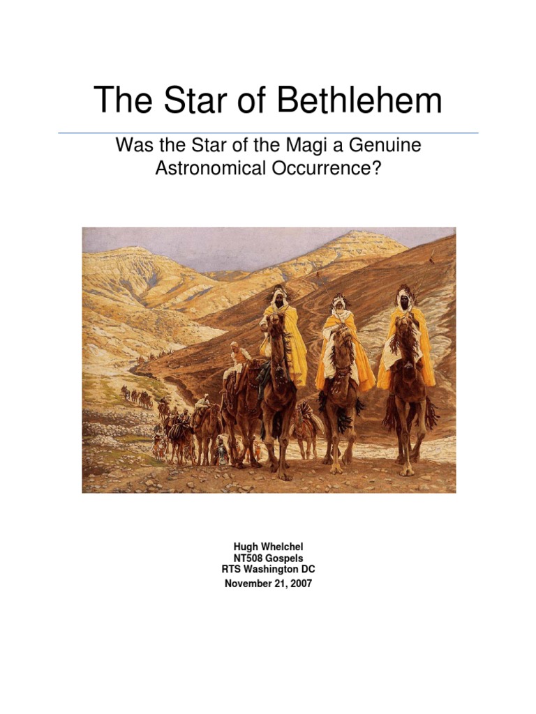 The Star of Bethlehem | PDF | Magi | Biblical Magi