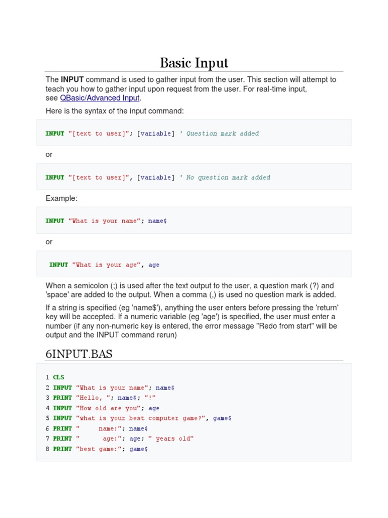 QBasic-Simple Tutorial | PDF | Subroutine | Array Data Type
