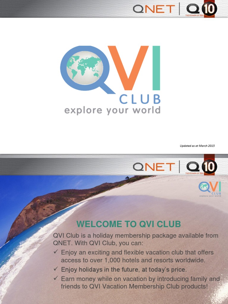 Presentation QVI Club en | PDF | Resort | Pattaya