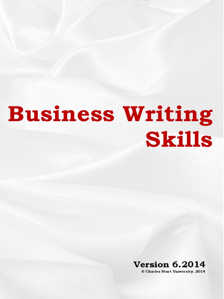 Business Writing Skills PDF | PDF | Memorandum | Partnership