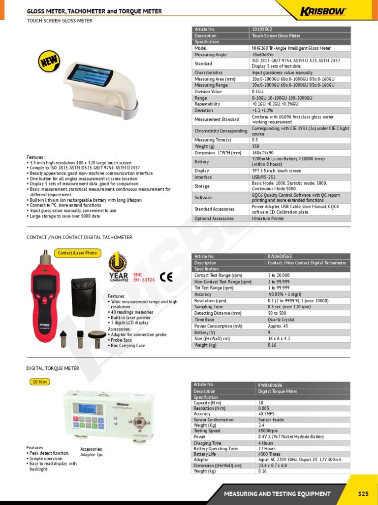 Digital Tachometer PDF | PDF | Sensor | Measurement
