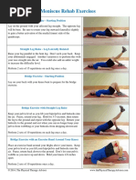 Throwers Ten Exercise Program | PDF | Anatomical Terms Of Motion | Elbow