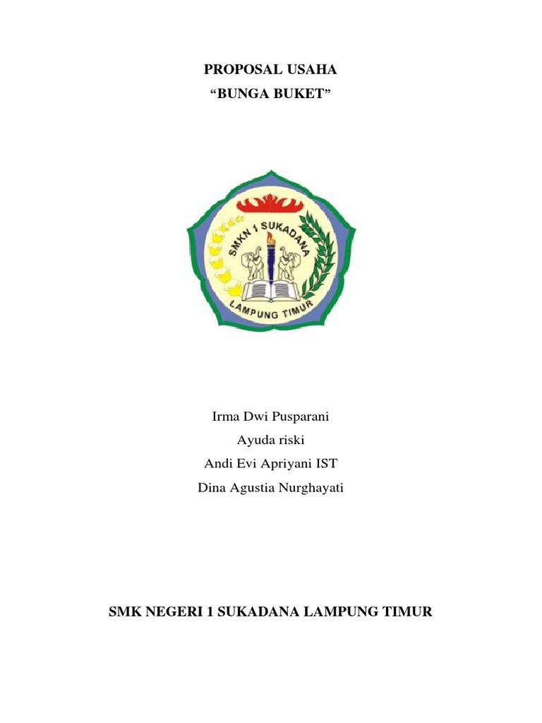 Proposal Usaha Buket Bunga Kreatif | PDF