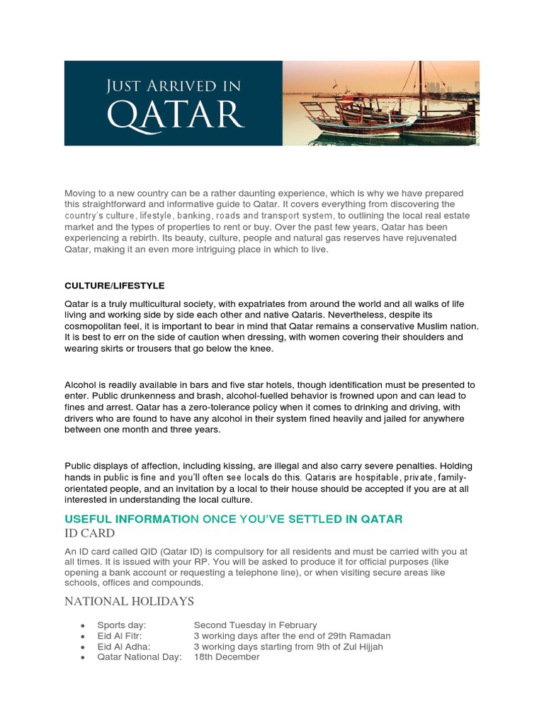 New in Qatar | PDF | Doha | Qatar