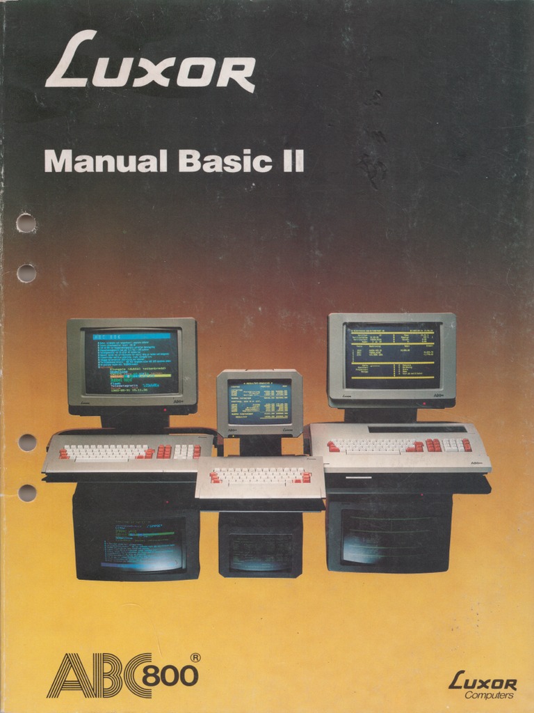 Luxor ABC800-manual-BASIC-II (In) PDF | PDF | String (Computer Science ...