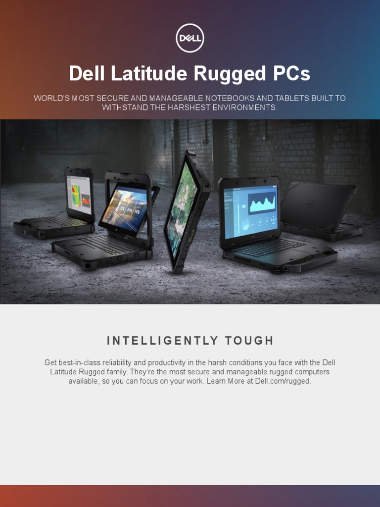 Latitude Rugged Family Brochure PDF | PDF | Laptop | Personal Computers