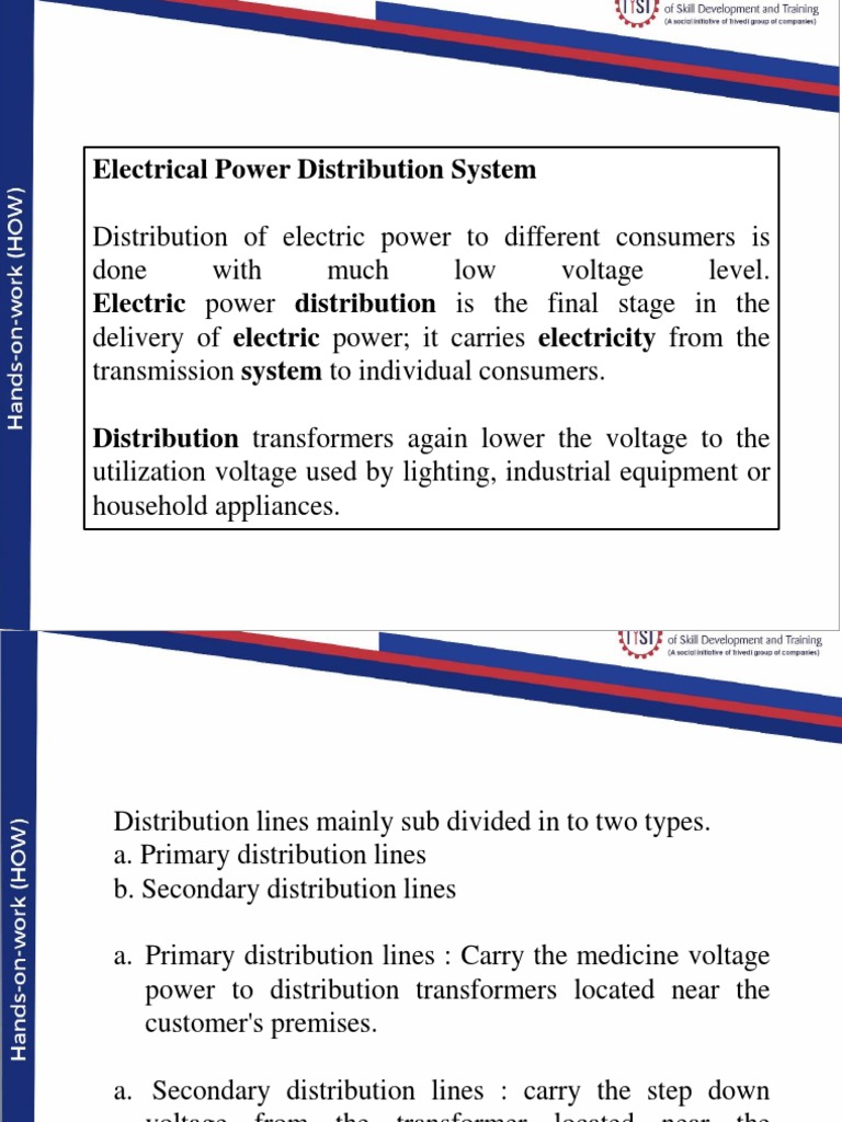Presentation1.distribution System - HOW | PDF | Electric Power ...