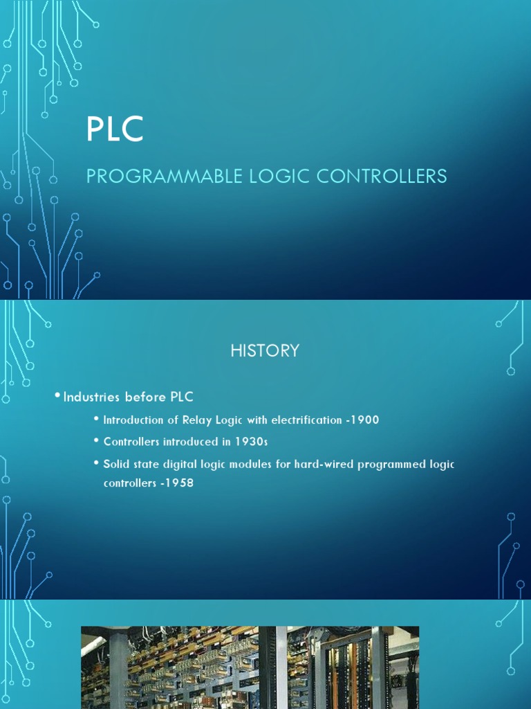 Programmable Logic Controllers | PDF