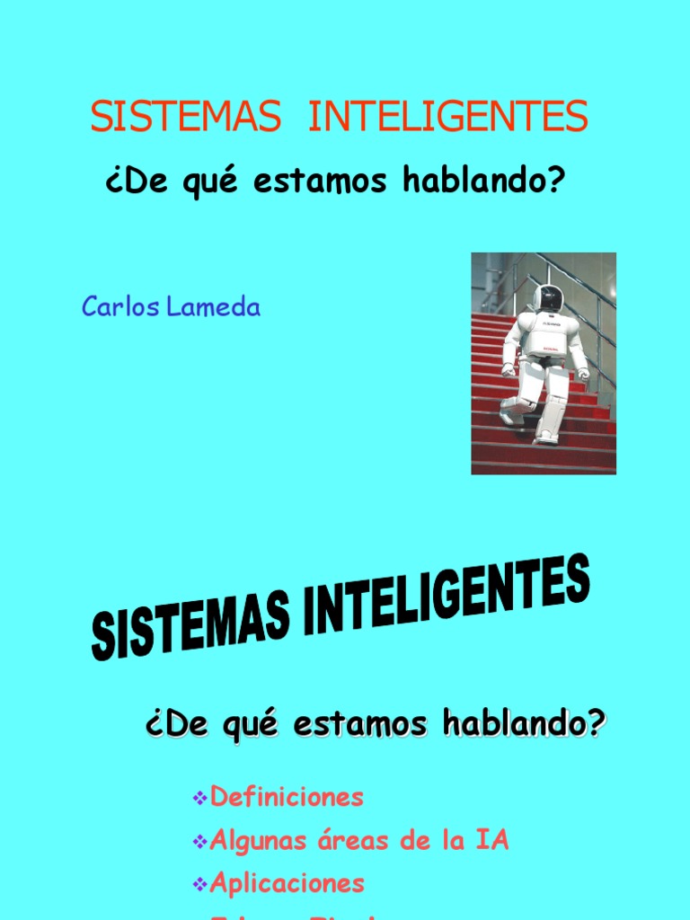 Sistemas - Inteligentes PDF | PDF | Inteligencia artificial ...
