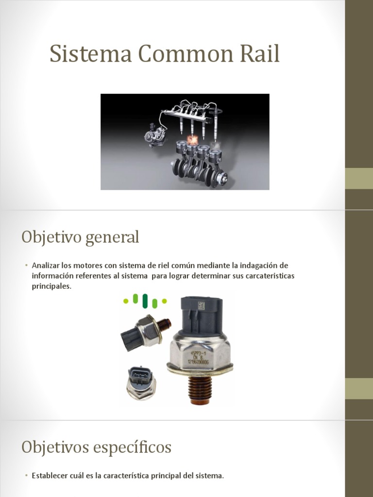 Common Rail | PDF | Motor diesel | Propulsión
