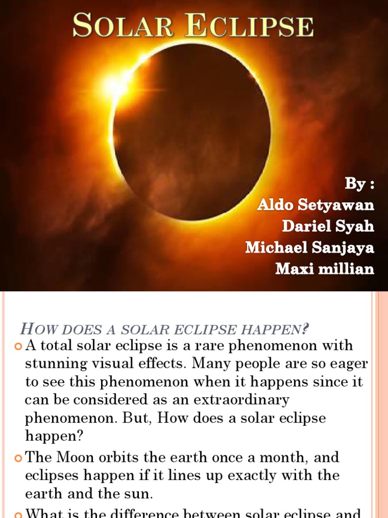 Understanding Solar Eclipses: A Comprehensive Explanation of How and ...