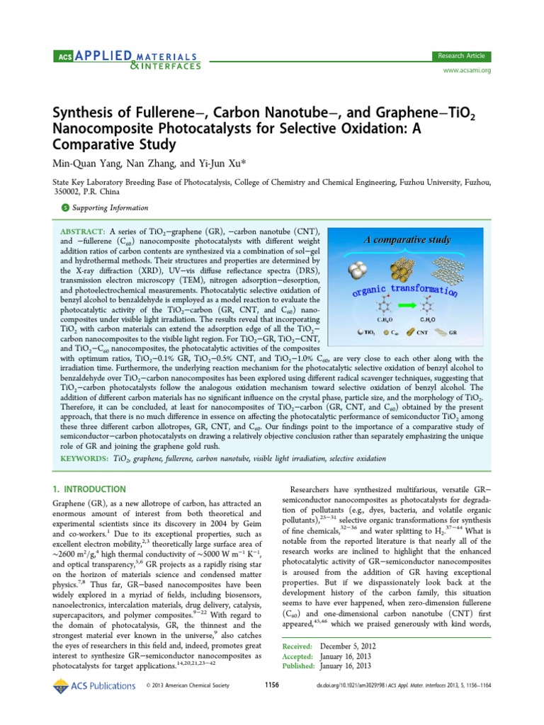 Nano Paper 1 | PDF | Carbon Nanotube | Nanocomposite