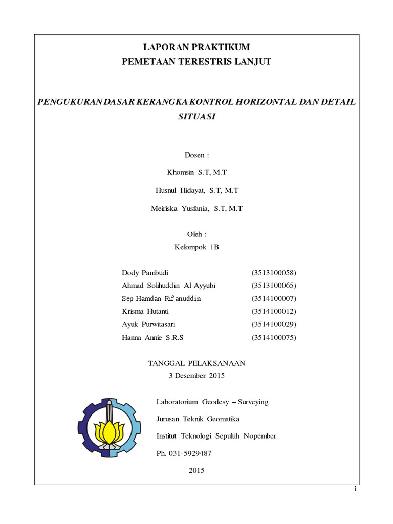 Laporan KKH Dan Detil Situasi Kelompok 1B PDF | PDF