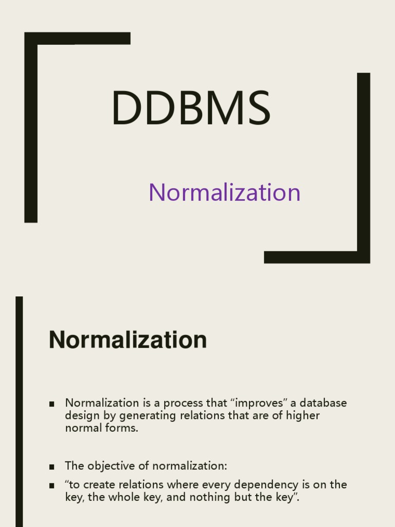 Normalization | PDF | Information Management | Data