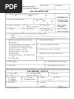 VU2 Visa Invitation Form for Denmark | PDF | Travel Visa | Government ...