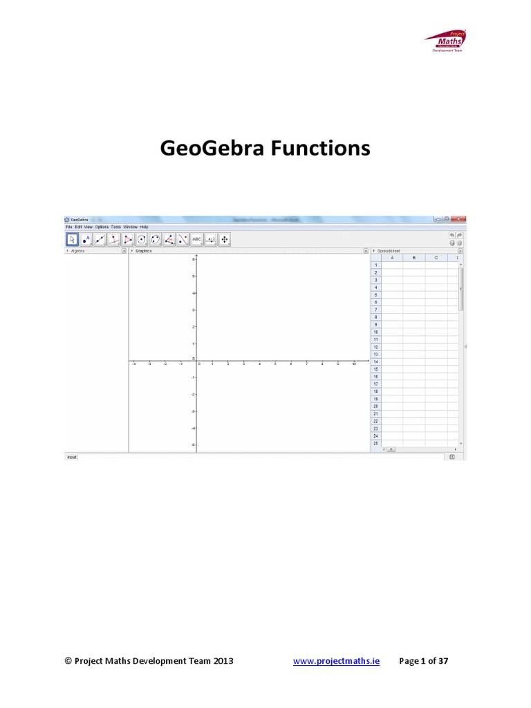 Geo Ge Bra For Functions | PDF | Web Page | Spreadsheet