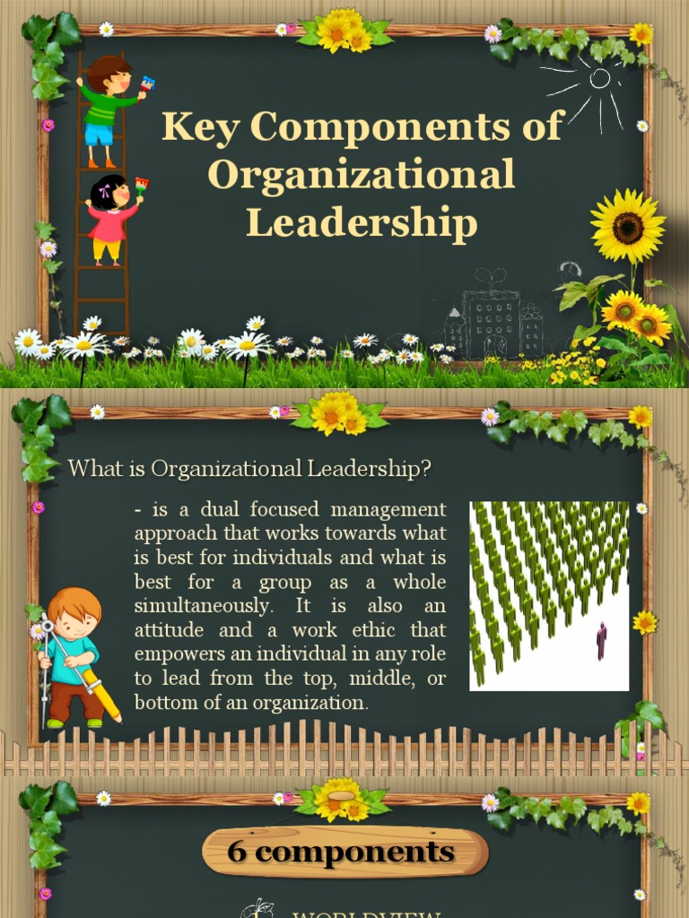 Key Components of Organizational Leadership | PDF | Leadership ...