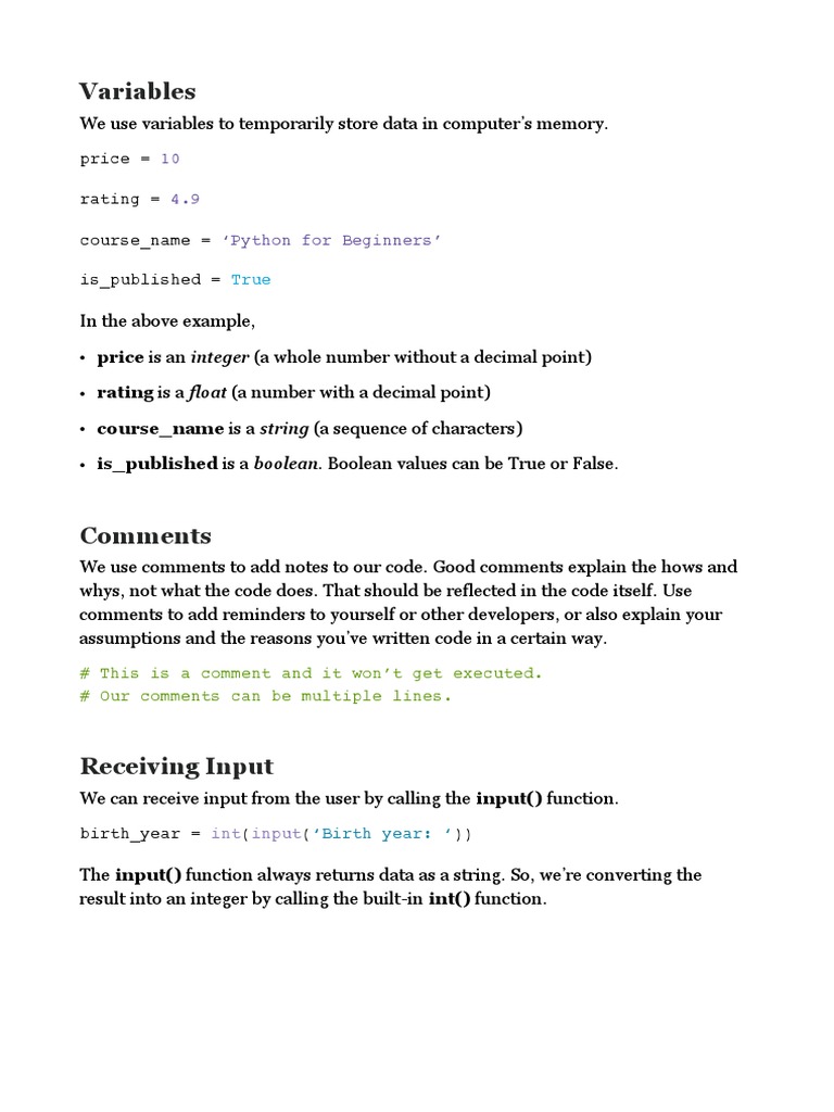 Python Cheat Sheat | PDF | Parameter (Computer Programming) | Class ...