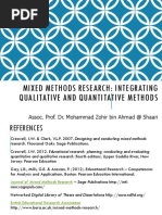 Embedded Mixed Methods Design Overview | PDF | Qualitative Research ...