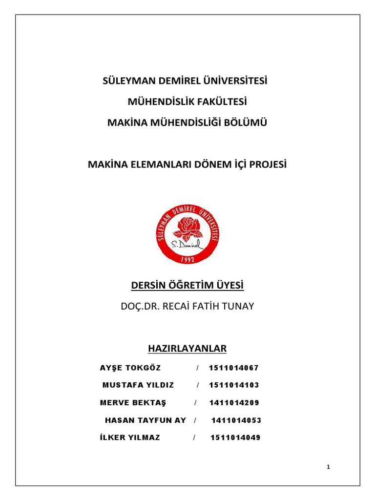 Makel Ii Örnek Proje | PDF