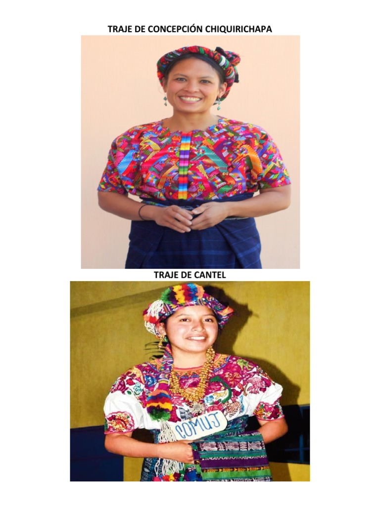 Traje de Concepción Chiquirichapa | PDF | Ropa