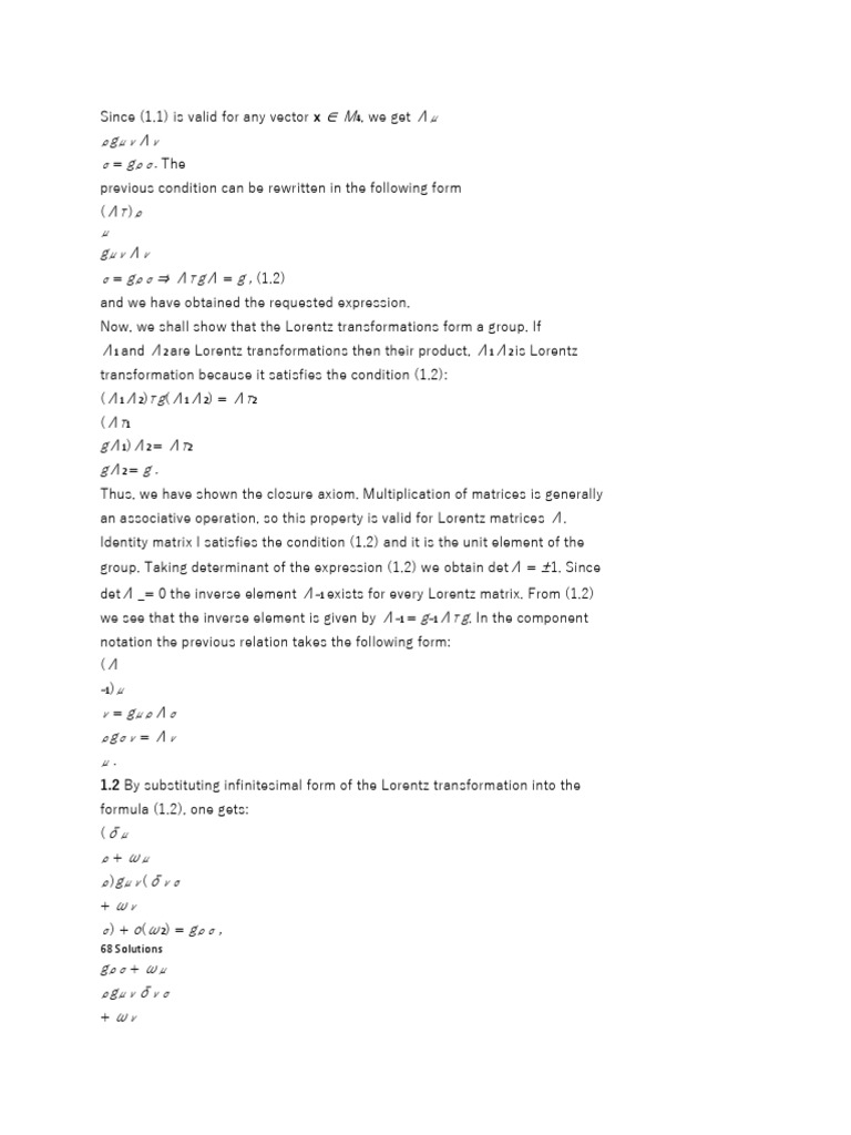 Tools To Understand QFT | PDF | Determinant | Matrix (Mathematics)
