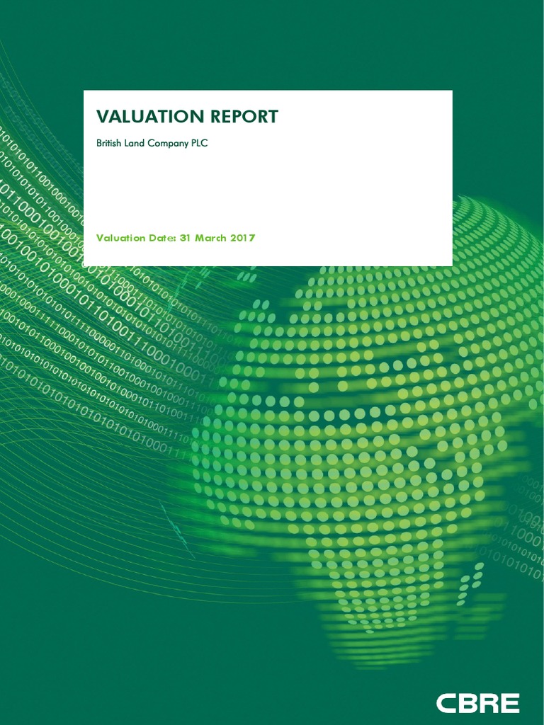 Valuation Report: British Land Company PLC | PDF | Real Estate ...