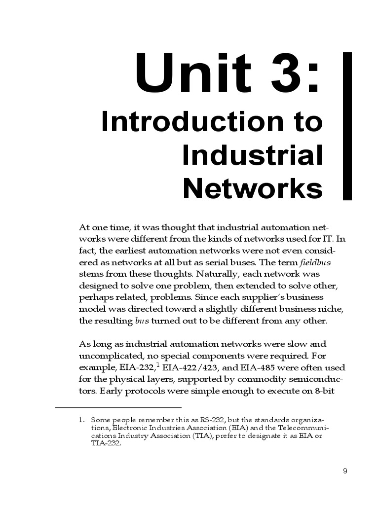 AutomationNetworkSelection 3rded Chapter3 PDF | PDF | Internet Protocol ...
