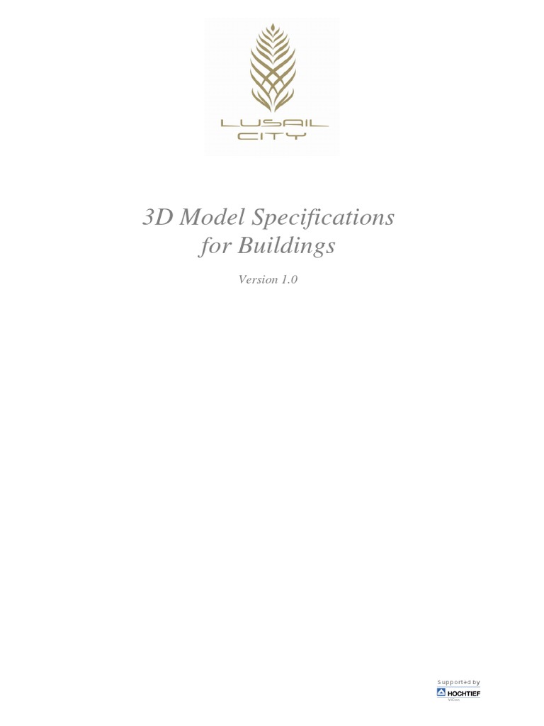 LU 3D Model Specifications 1 00 | PDF | 3 D Modeling | Product Lifecycle