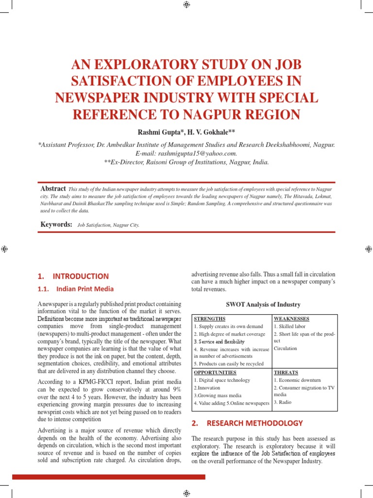 Project Job Satisfaction PDF | PDF | P Value | Job Satisfaction