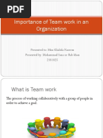 Teamwork: Achieving Goals Together | PDF