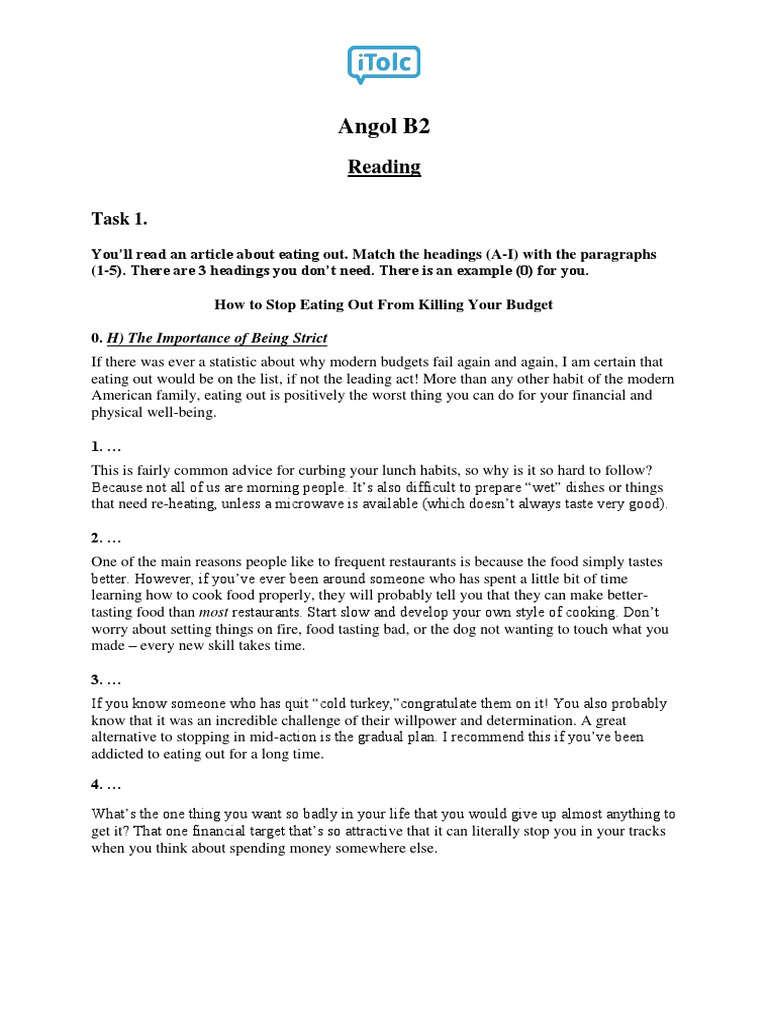 Angol b2 Demo | PDF | Apartment | Fashion